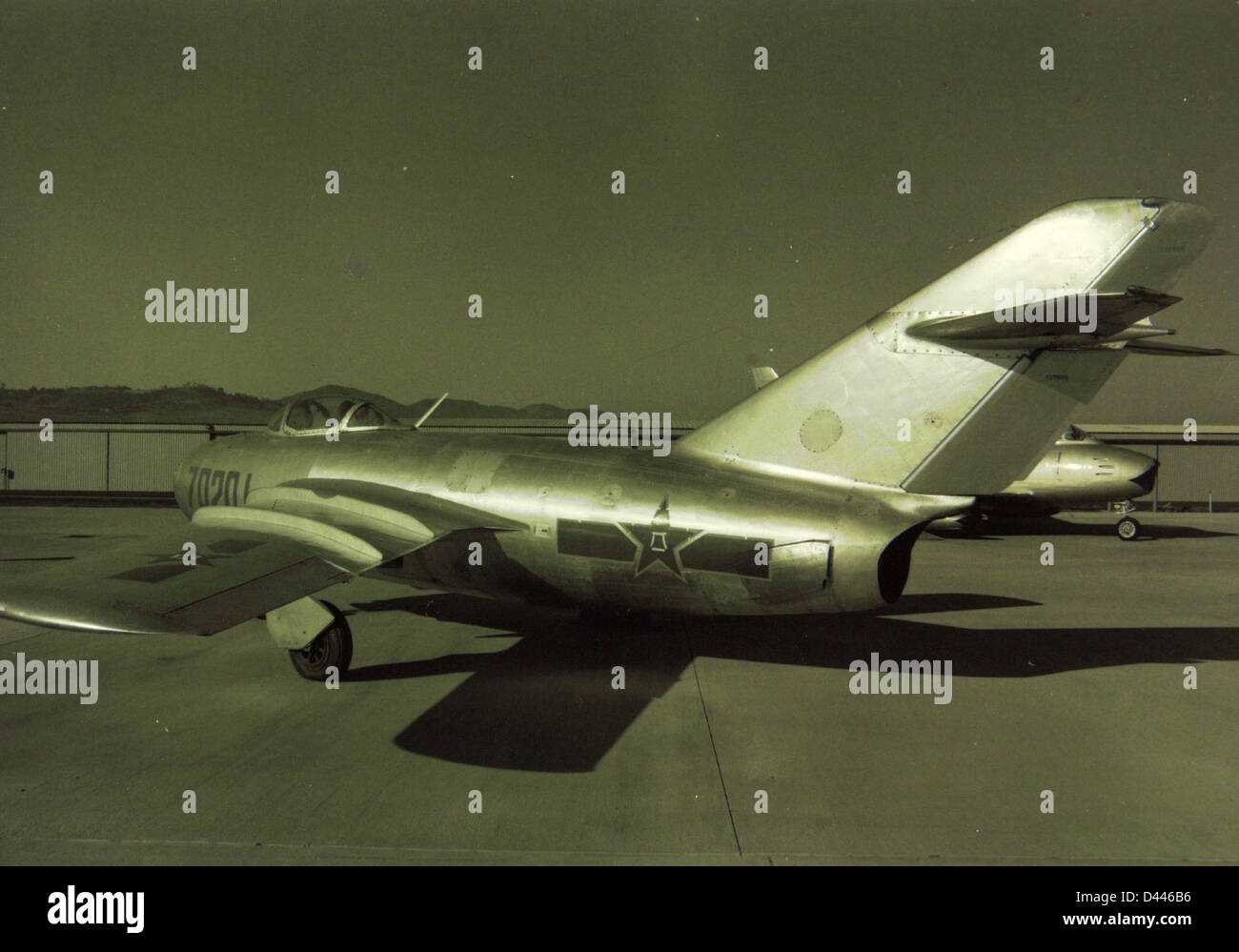 The Mikoyan-Gurevich MiG-15, known by its NATO reporting name 'Fagot ...