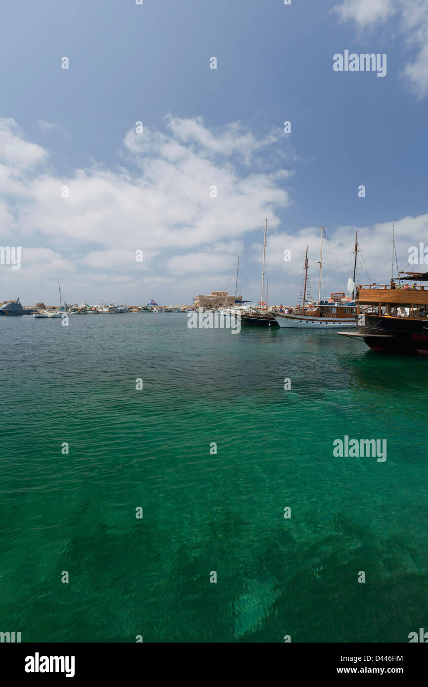 Paphos Harbour, Cyprus Stock Photo - Alamy