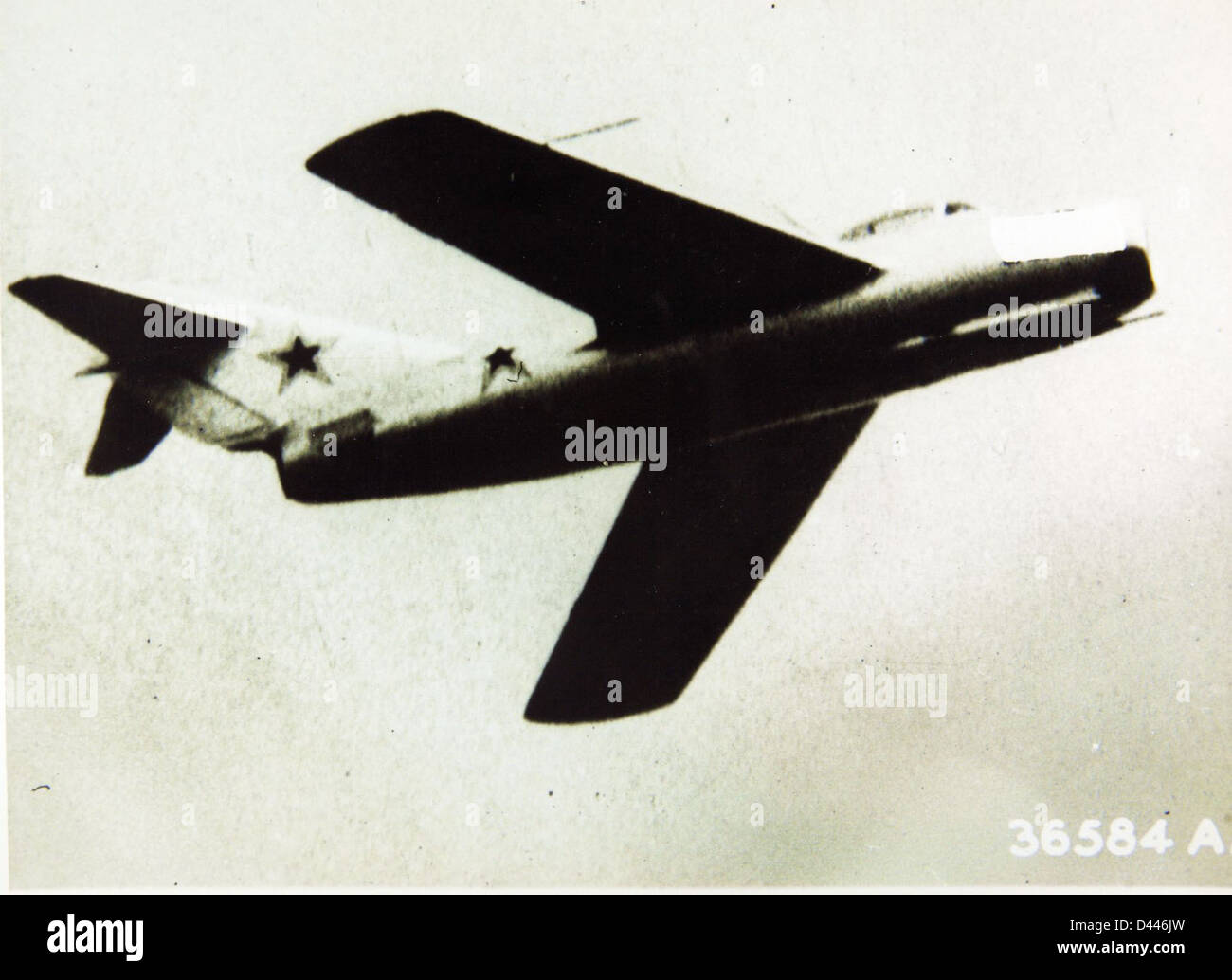 The Mikoyan-Gurevich MiG-15, known by its NATO reporting name 'Fagot ...