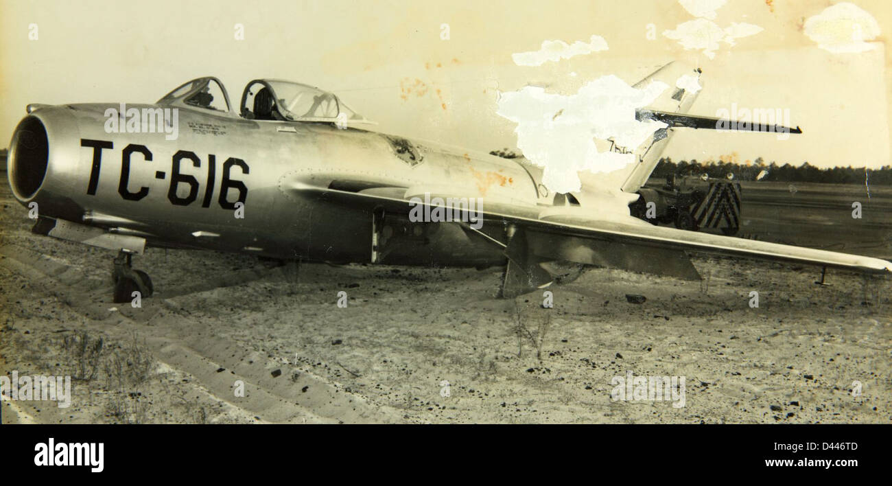 The MiG-15, NATO-codenamed 'Fagot,' was a Soviet jet fighter developed ...