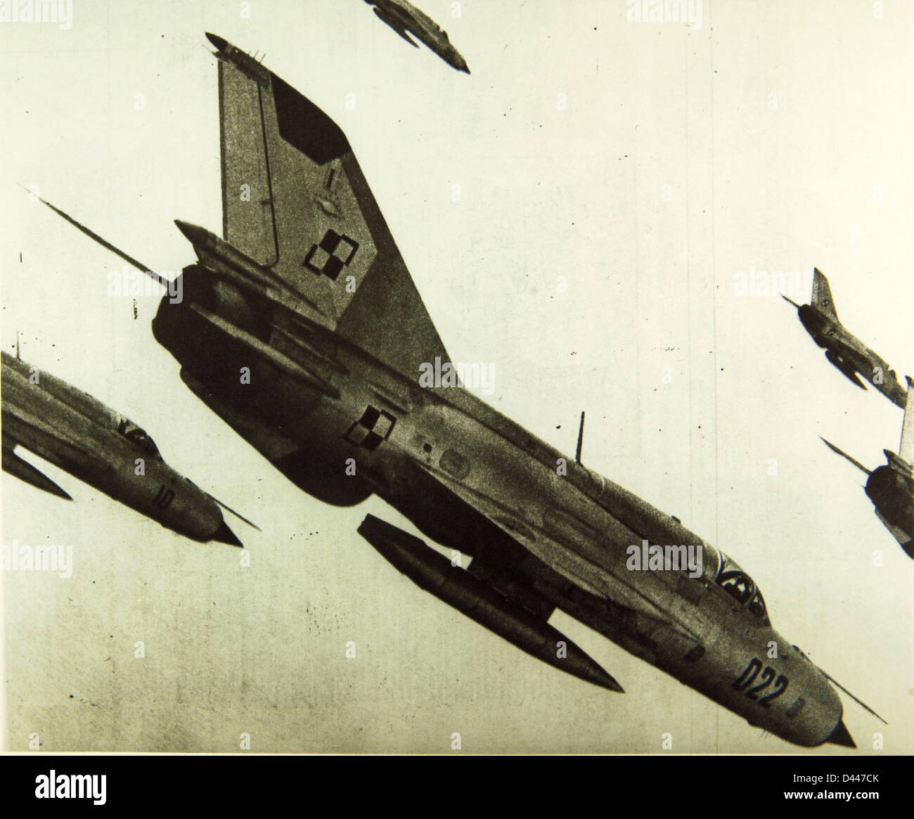 The Mikoyan MiG-21 Fishbed is a Soviet supersonic jet fighter and ...