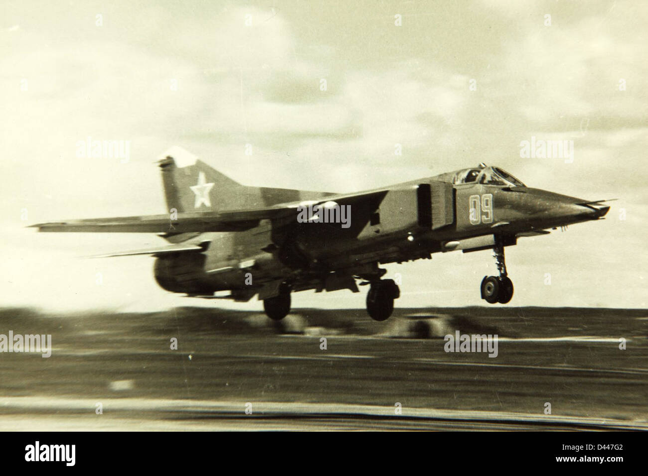 The MiG-27 Flogger is a Soviet-designed ground-attack aircraft ...