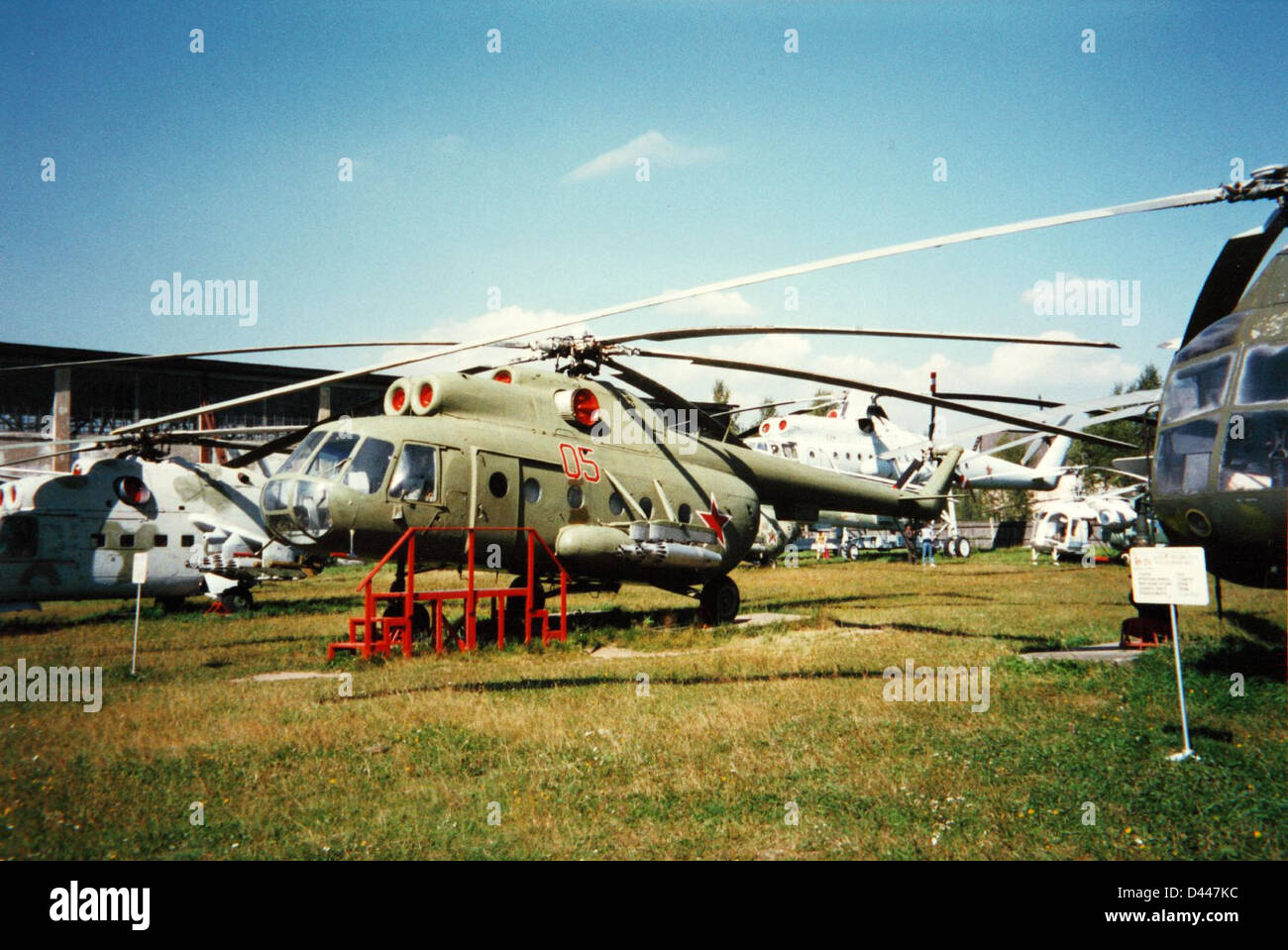 The Mil Mi-8 is a Soviet-designed helicopter used for transport, search ...