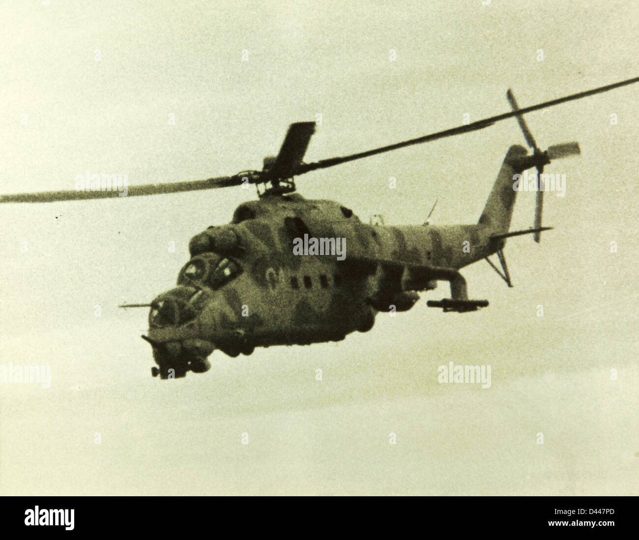 The Mil Mi-24, known as the Hind, is a Soviet-designed attack ...
