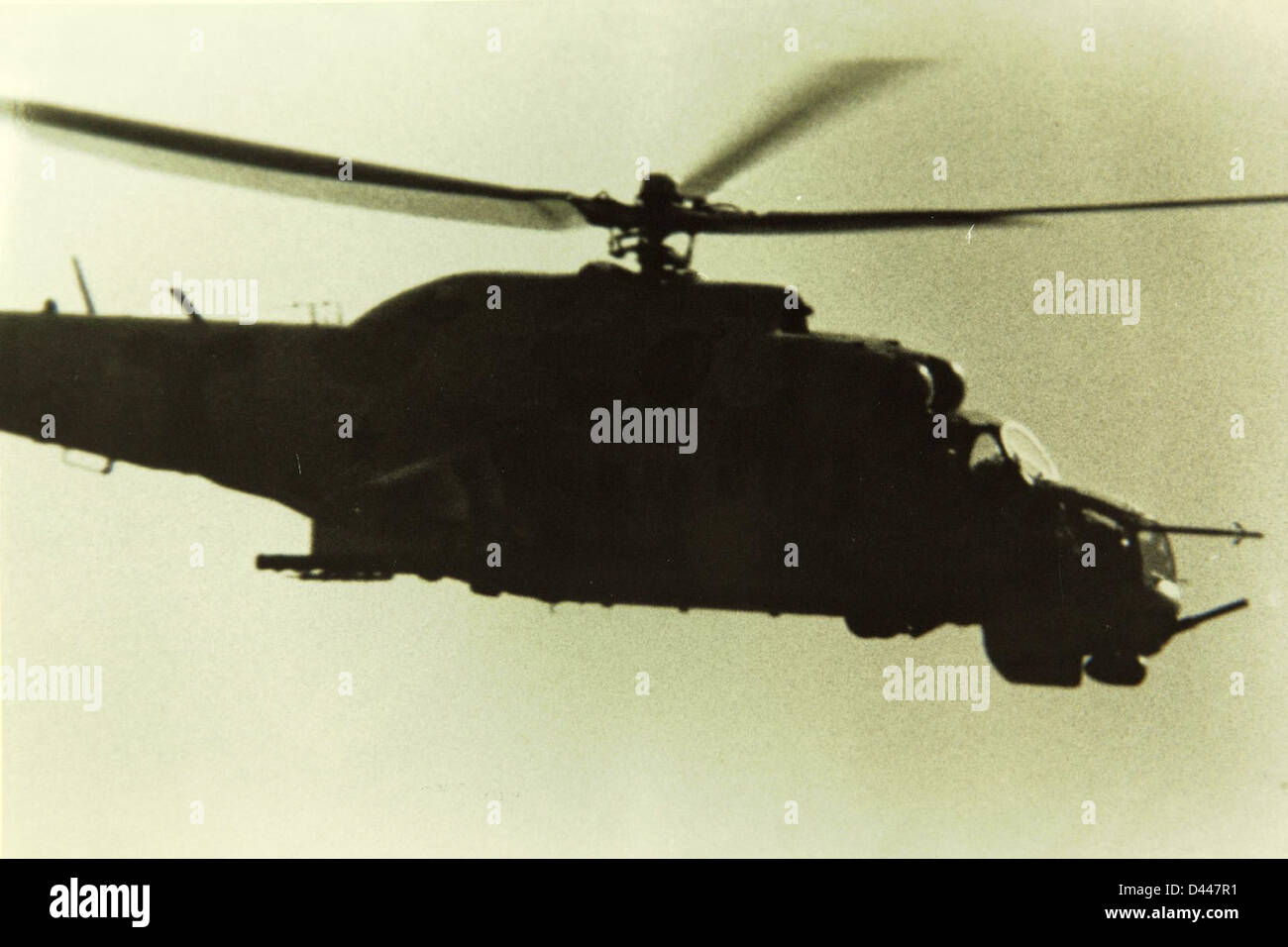 The Mil Mi-24, known as the Hind, is a Soviet-designed attack ...