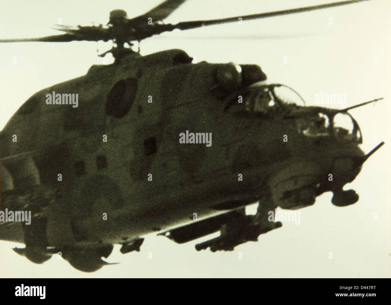 The Mil Mi-24, also known as Hind, is a Soviet-designed attack ...