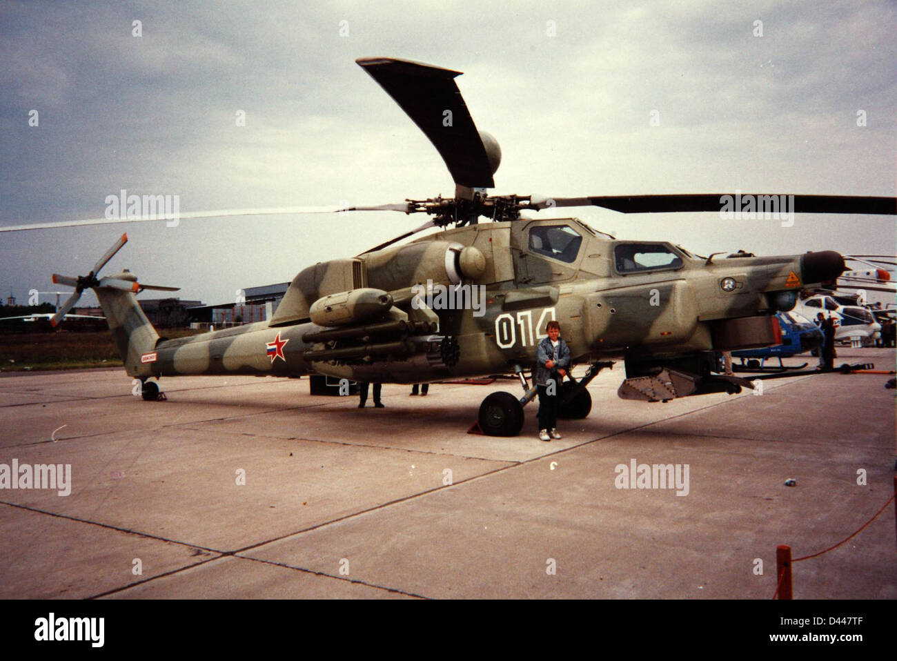 The Mil Mi-28 Havoc is a Russian attack helicopter designed for combat ...