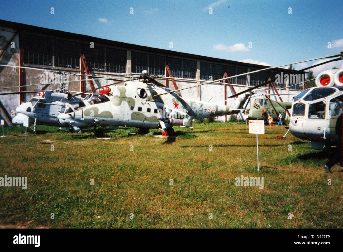 The Mil Mi-24 Hind is a Soviet-designed attack helicopter that was used extensively during the ...