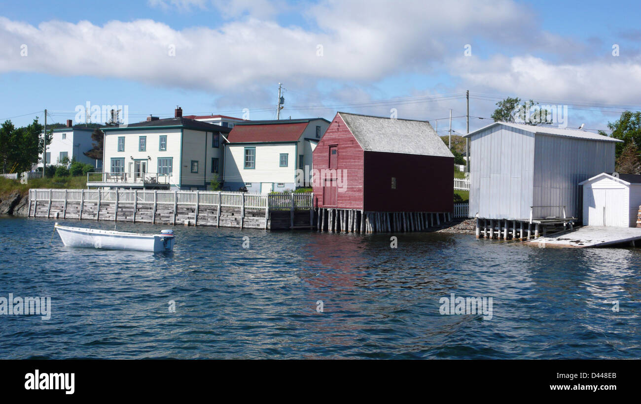 The Historical Town of Trinity, Newfoundland. The Canadian Press Images ...
