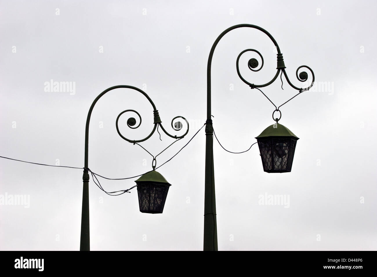 Street Lamps St Petersburg Russia Stock Photo - Alamy