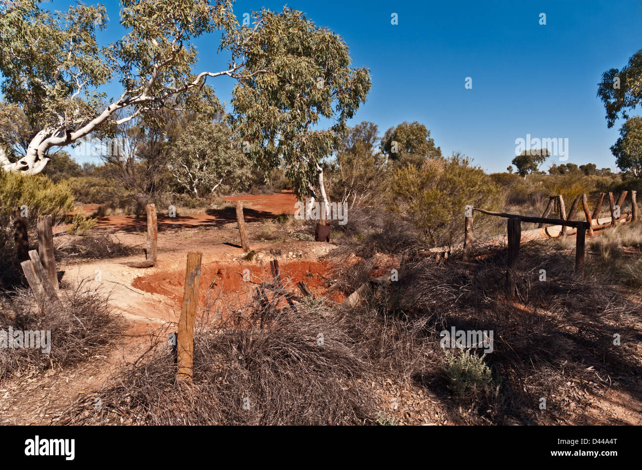 WELL 16, CANNING STOCK ROUTE, WESTERN AUSTRALIA, AUSTRALIA Stock Photo ...