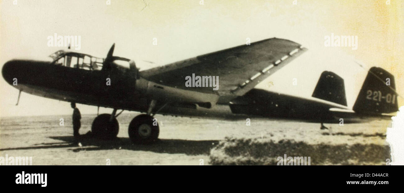 The Mitsubishi G3M2 Nell was a Japanese twin-engine bomber used during ...