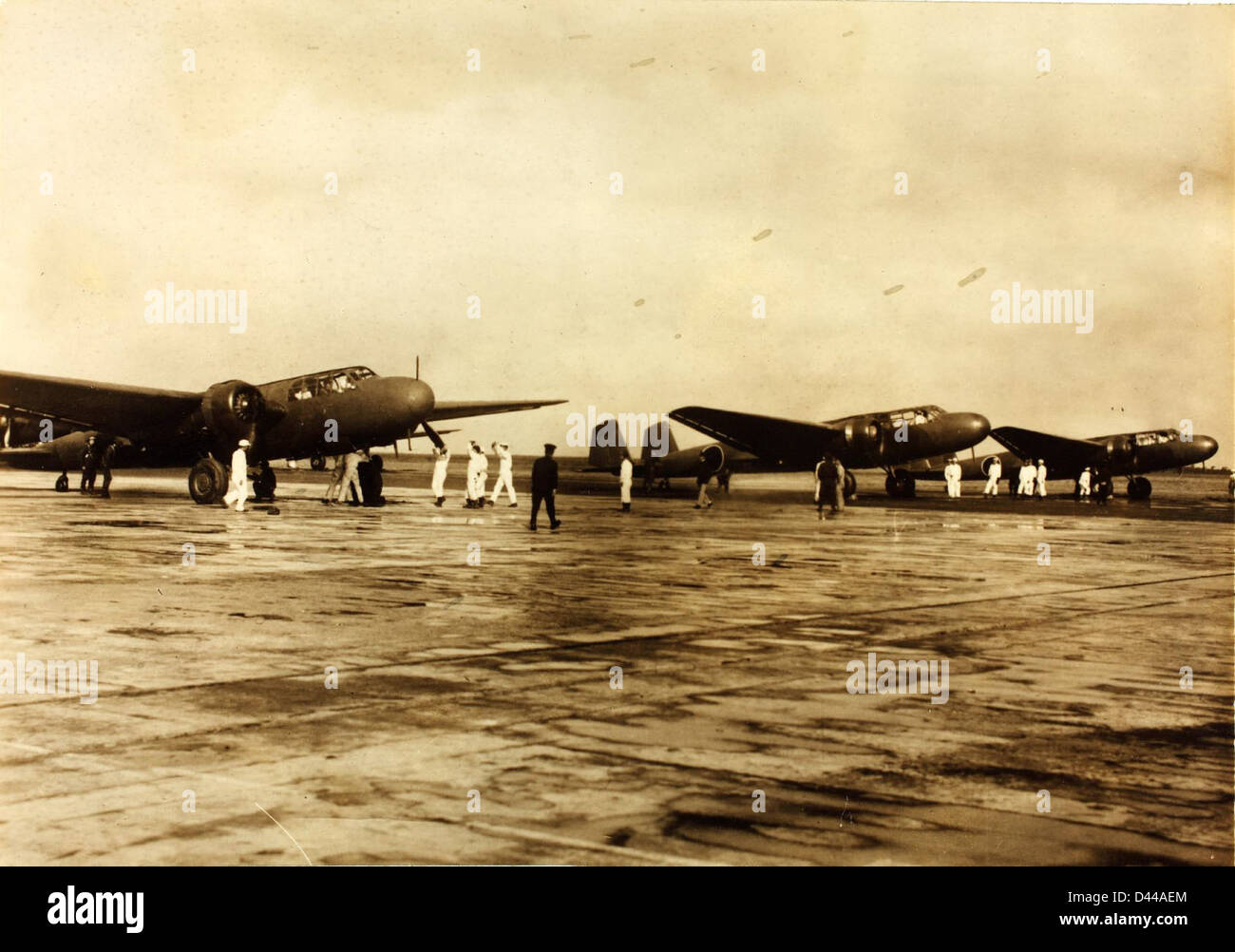 The Mitsubishi G3M2, known as the Nell, was a Japanese long-range ...