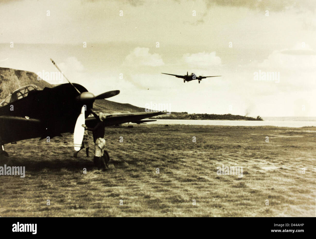 The Mitsubishi G4M-2, known as 'Betty,' was a Japanese twin-engine ...