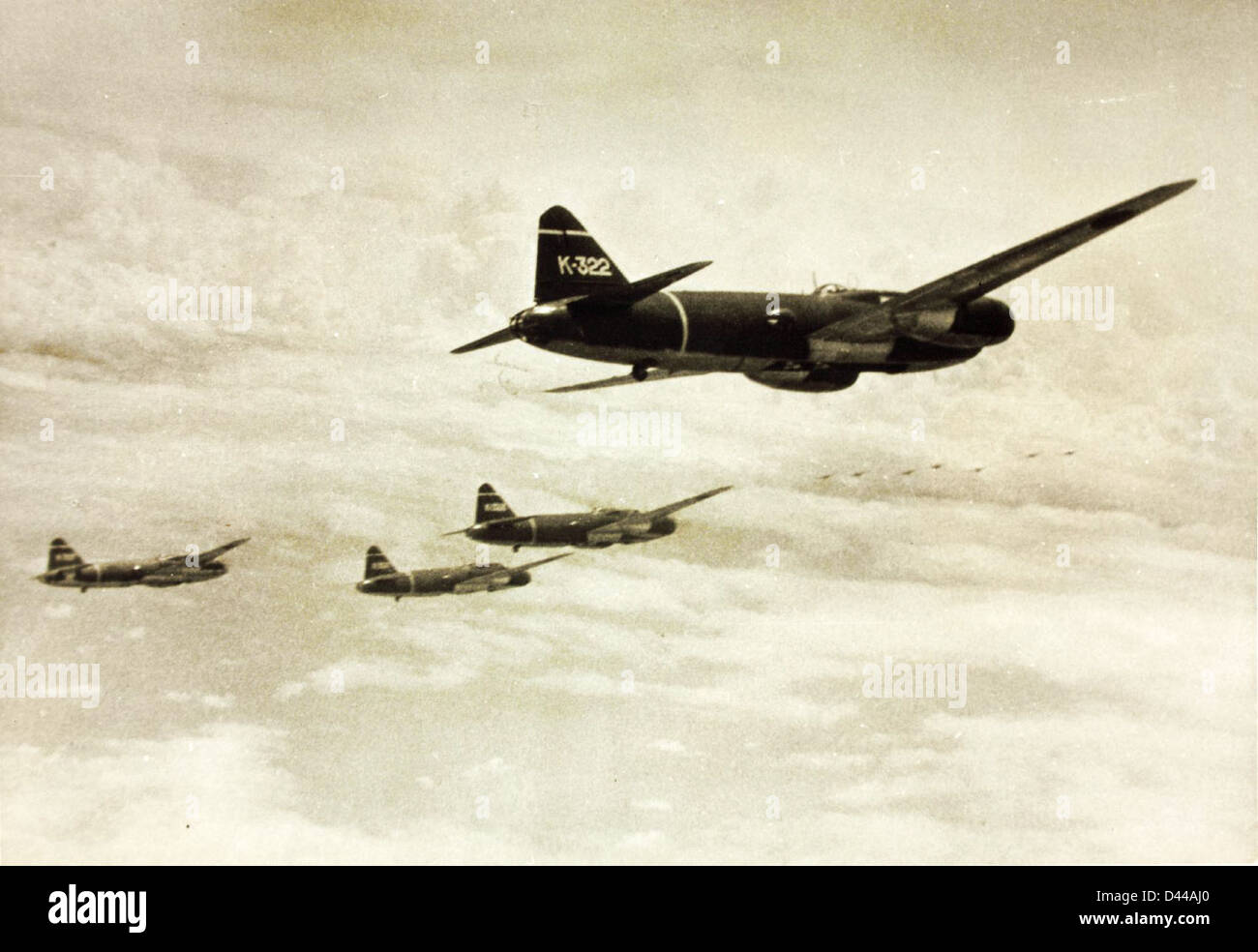 The Mitsubishi G4M-2 Betty was a Japanese twin-engine bomber used ...