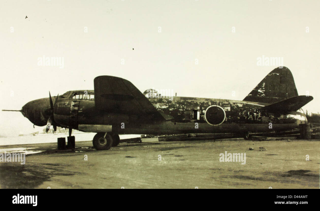 The Mitsubishi G4M-2 Betty was a Japanese medium bomber used during ...