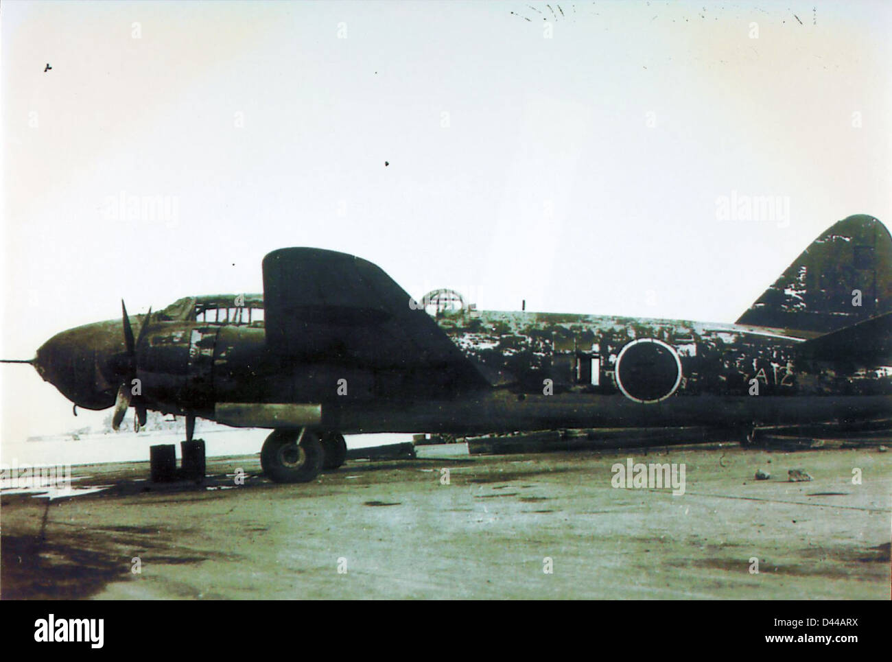 The Mitsubishi G4M-2 'Betty' was a Japanese bomber aircraft used during ...