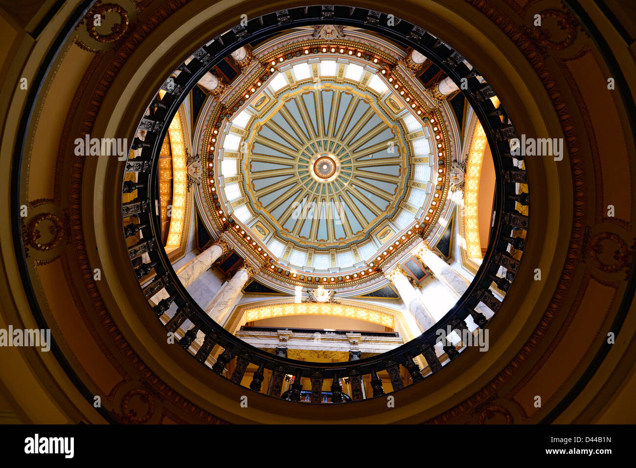 Mississippi capitol interior hi-res stock photography and images - Alamy
