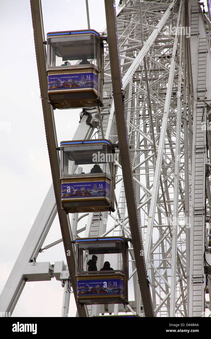 Leeds OWL, the Observation Wheel Leeds Stock Photo - Alamy