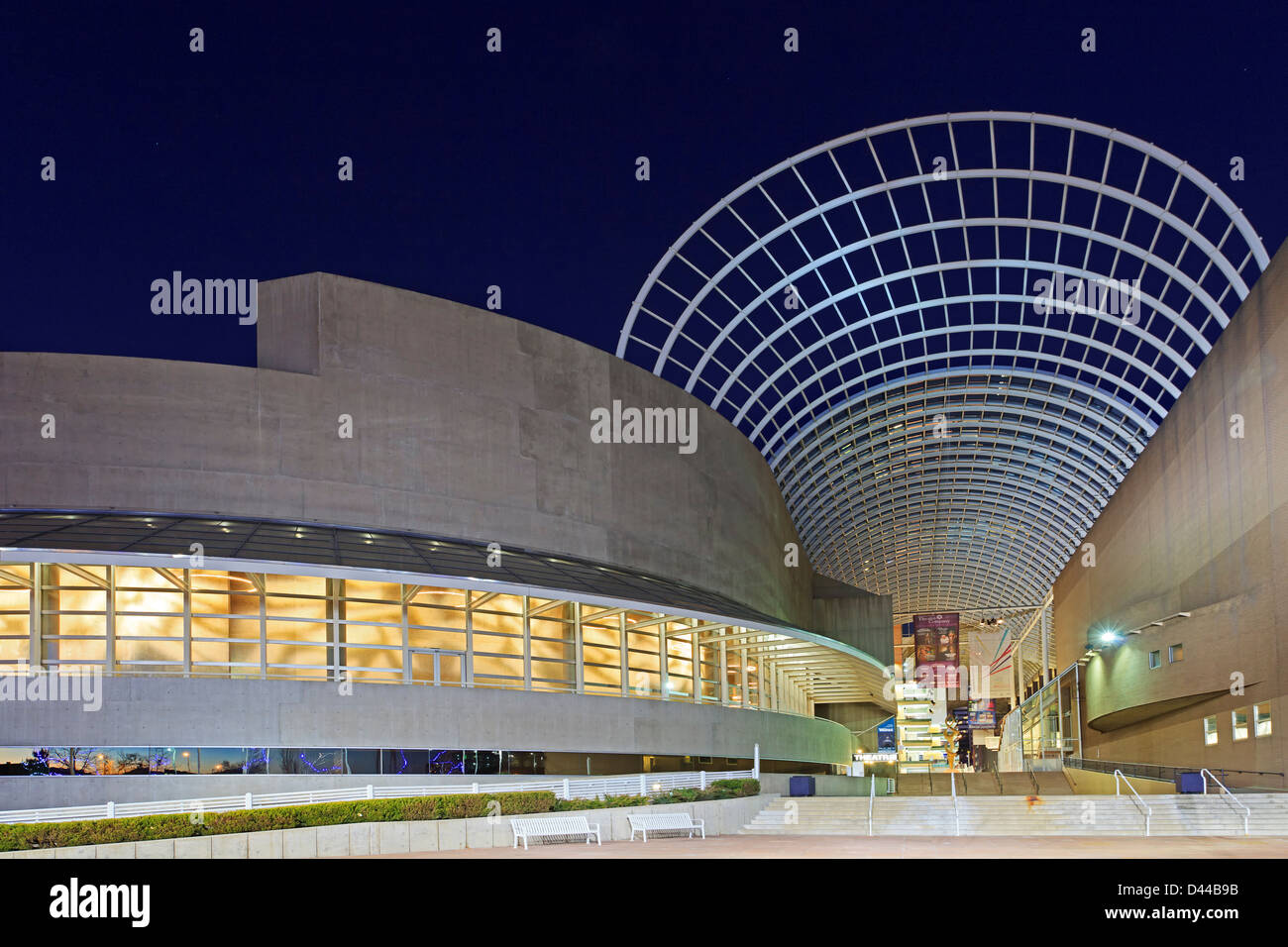 Atrium, Denver Center for the Performing Arts, Denver, Colorado USA ...