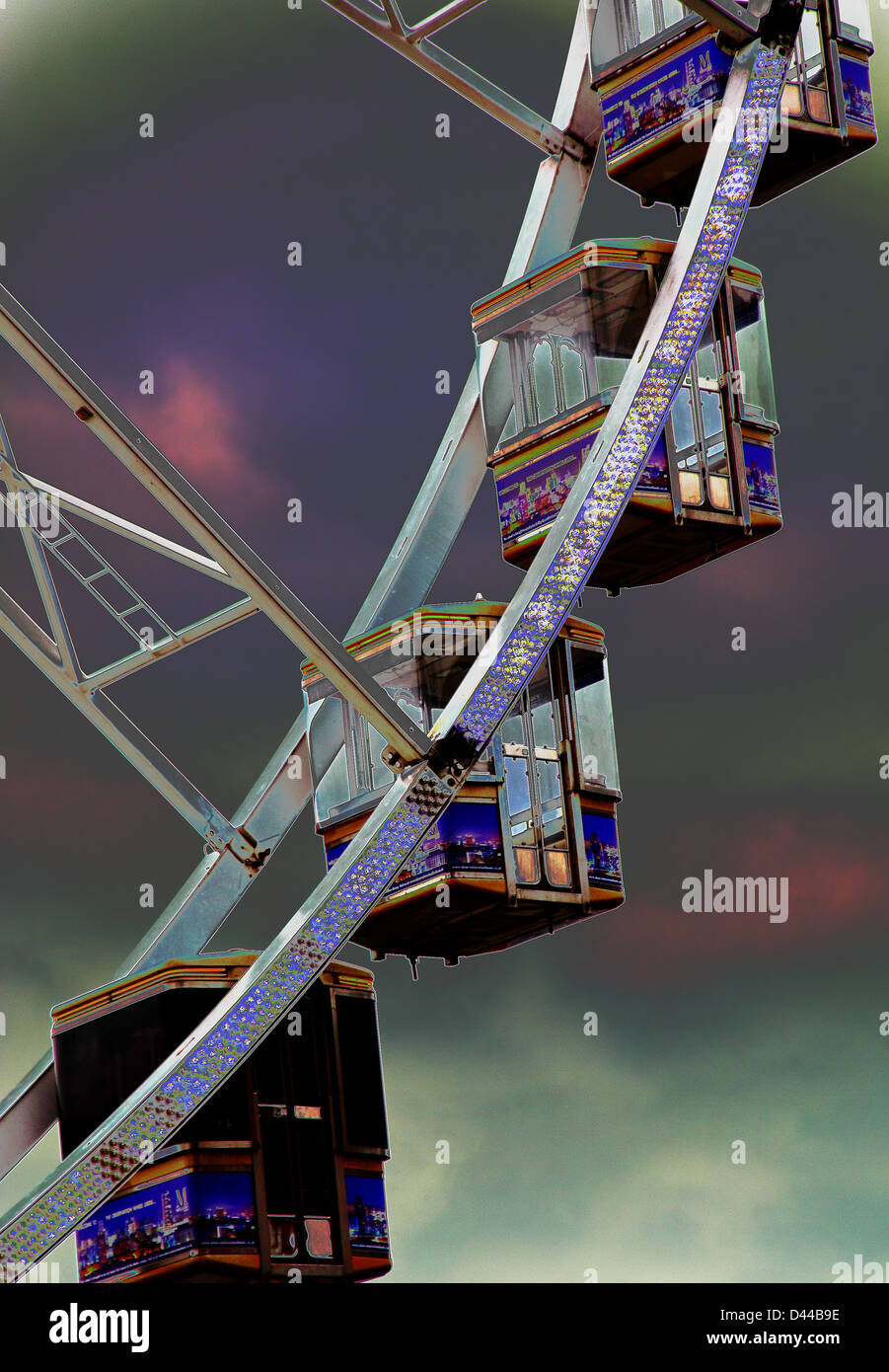 Leeds OWL, Observation wheel Leeds , Yorkshire Stock Photo - Alamy