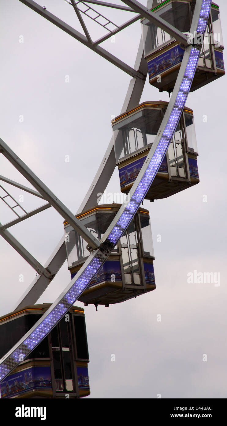 Leeds OWL , Observation wheel Leeds, Yorkshire Stock Photo - Alamy