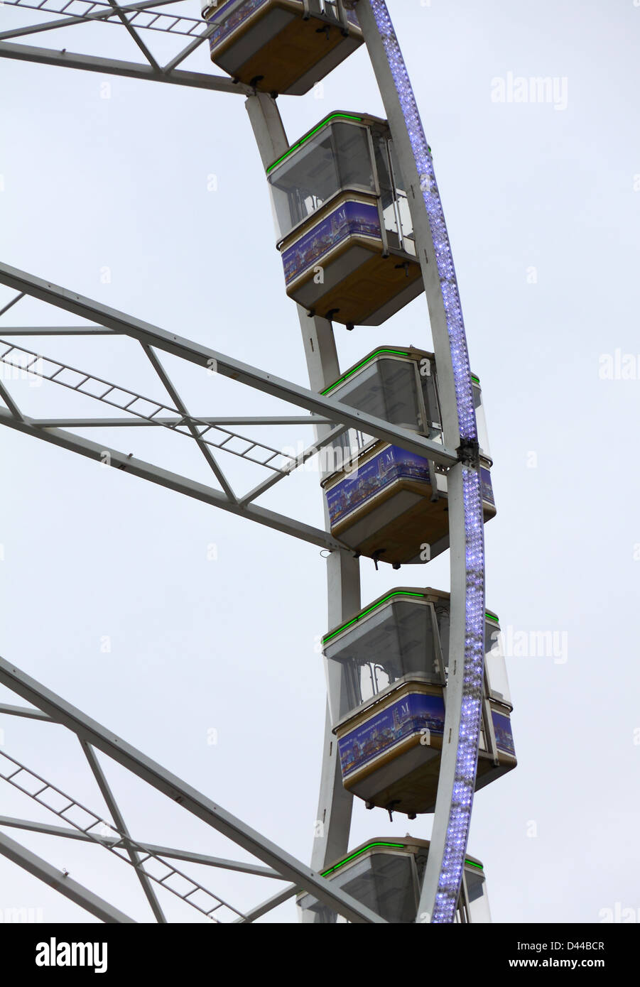 Leeds OWL , Observation wheel Leeds, Yorkshire Stock Photo - Alamy