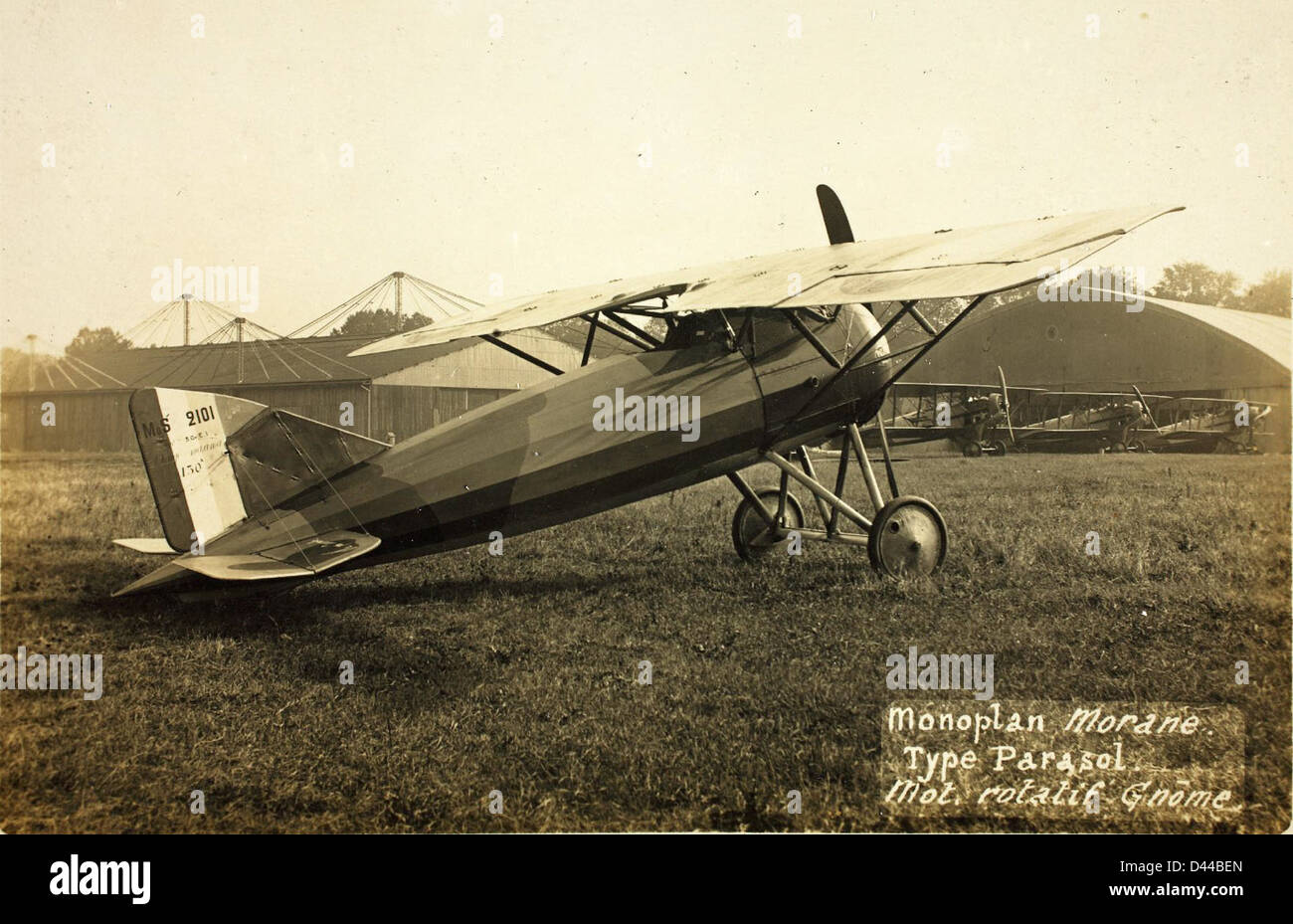 The Morane-Saulnier A1 was a French monoplane used in the early stages ...