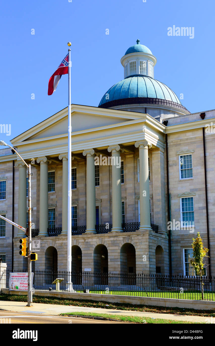 Old Capitol Building Museum Jackson Mississippi MS US Stock Photo - Alamy