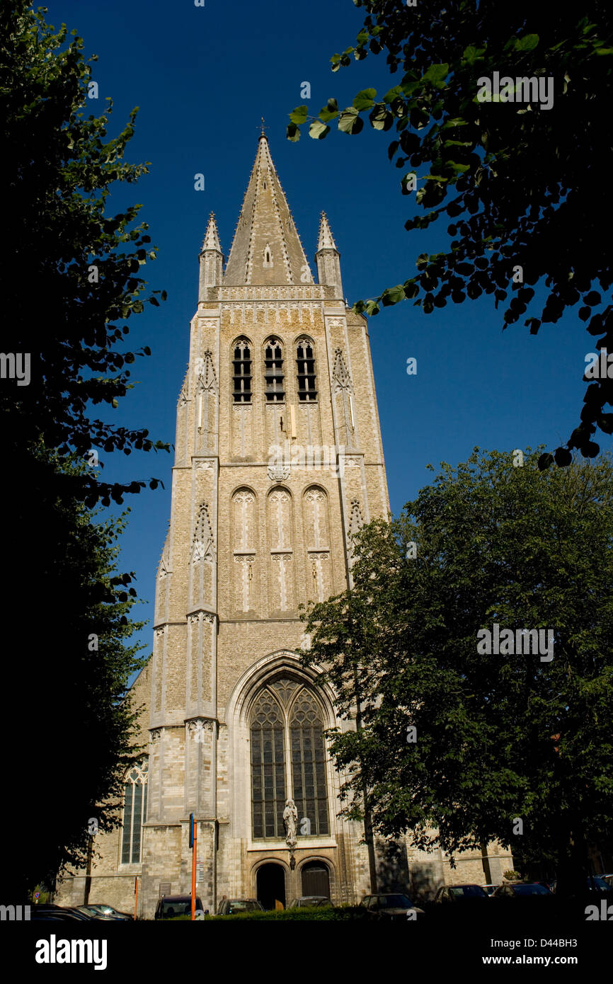 St james church Ypres Ieper Belgium Stock Photo - Alamy