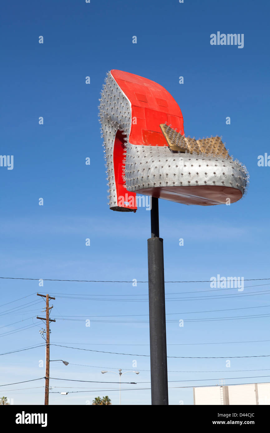 Silver high heel hi-res stock photography and images - Alamy