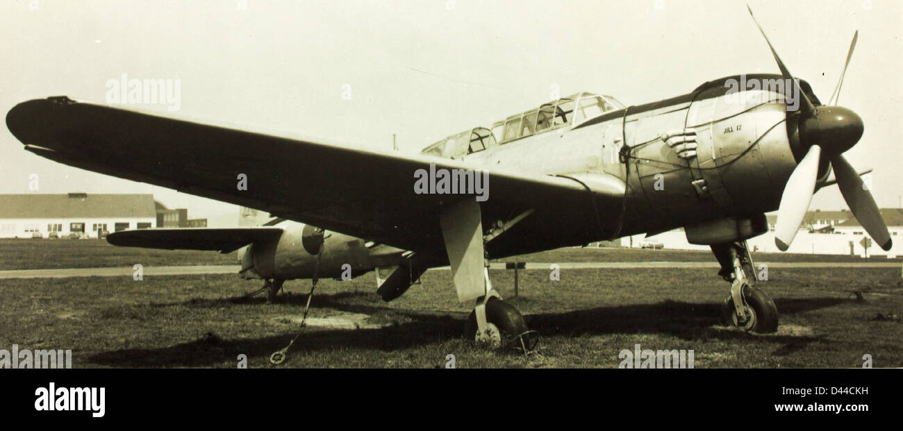 The Nakajima B6N, code-named 'Jill' by the Allies, was a Japanese ...
