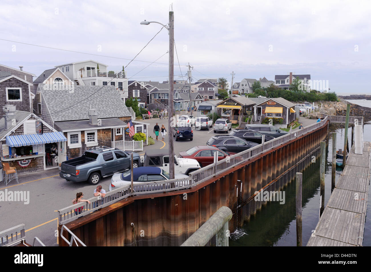 Perkins Cove, Ogunquit, Maine, USA Stock Photo - Alamy