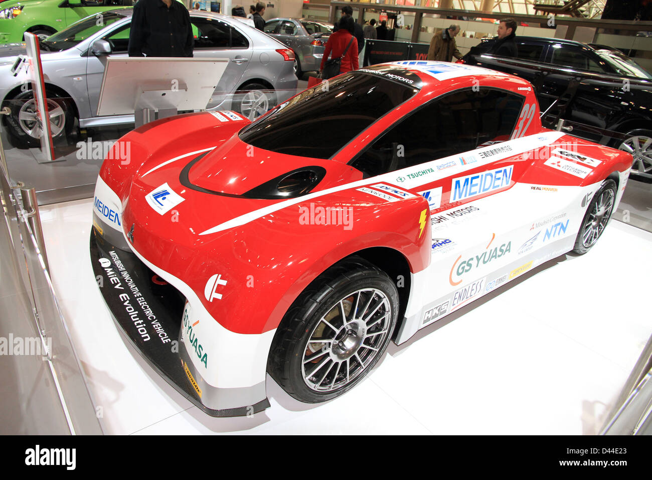 Mitsubishi Prototype Racing Car Stock Photo - Alamy