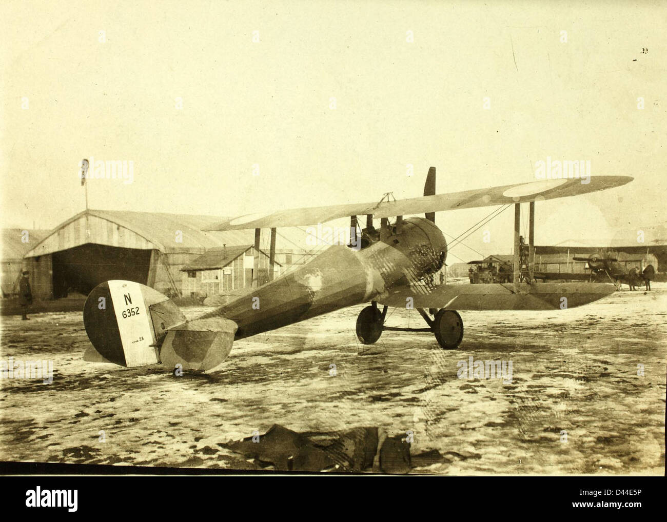 The Nieuport 28 was a French biplane fighter aircraft used during World ...