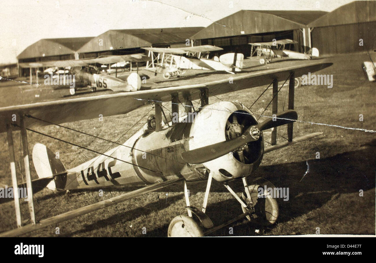 The Nieuport 28 was a French single-seat biplane fighter used during ...