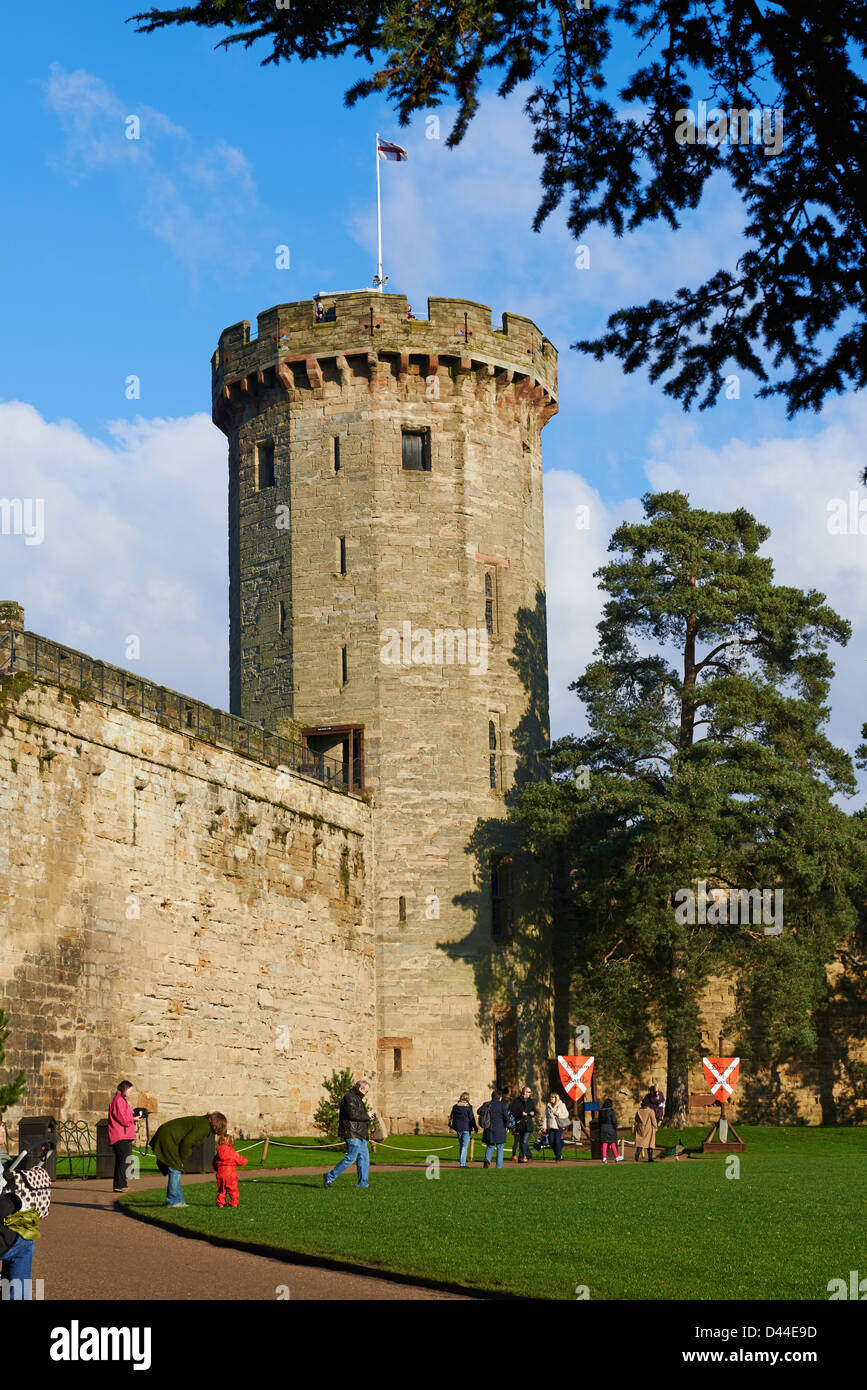 Guys tower at warwick castle hi-res stock photography and images - Alamy
