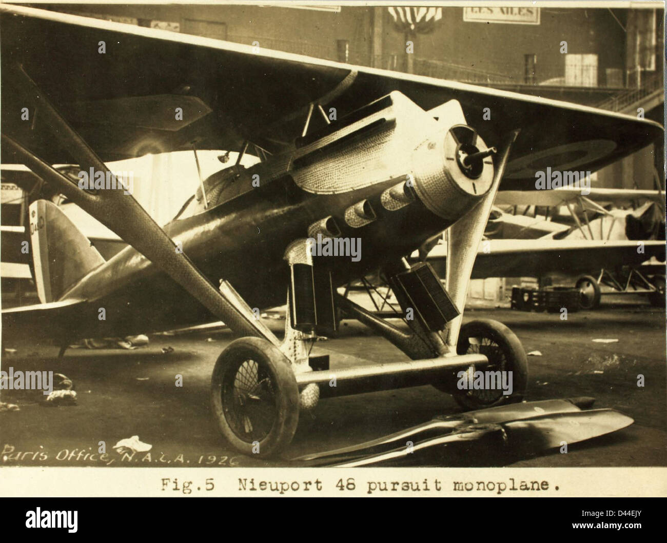 The Nieuport 48 was a French biplane fighter aircraft used during the ...