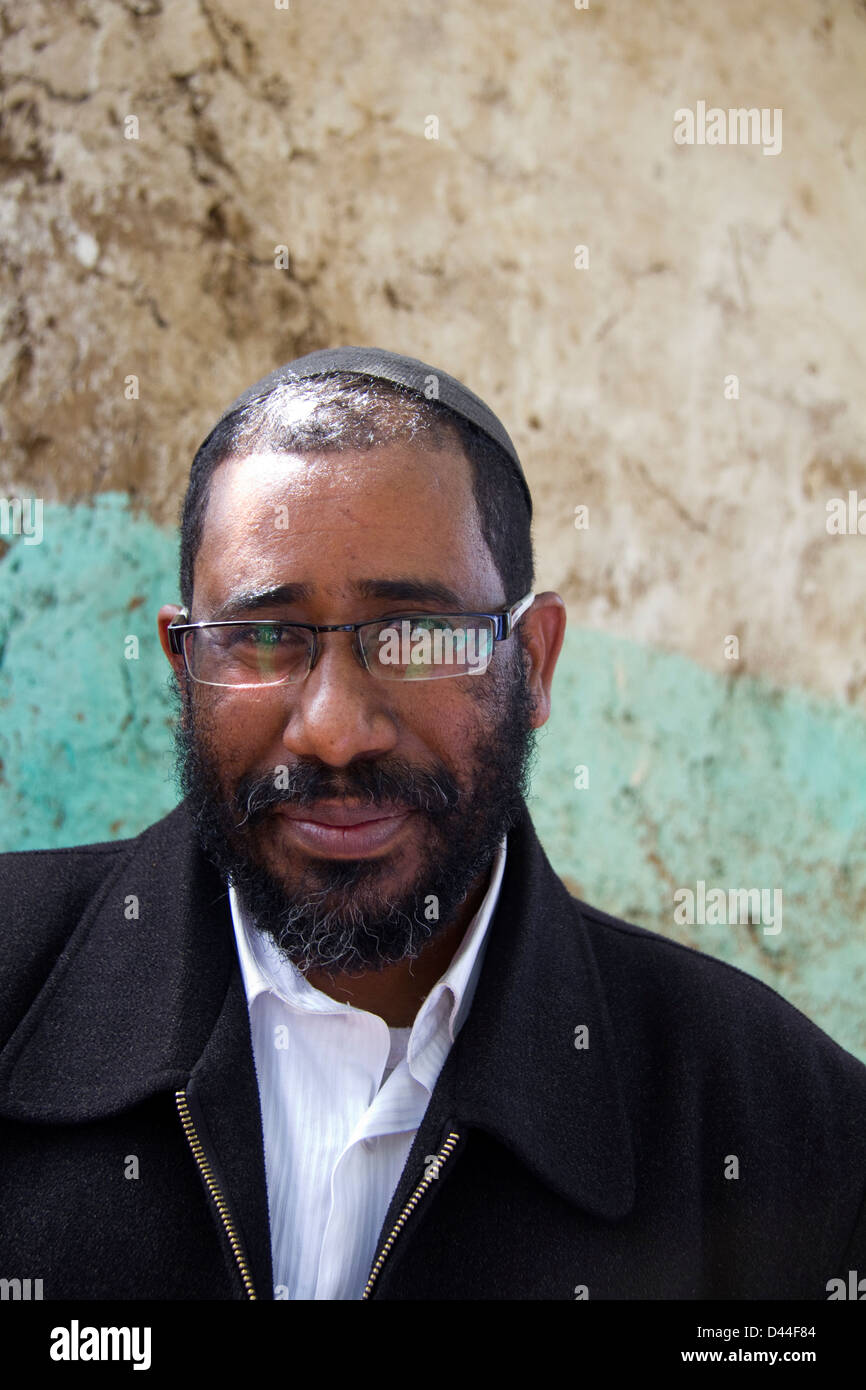 Return to Jewish village Gondar Ethiopia Africa Stock Photo - Alamy
