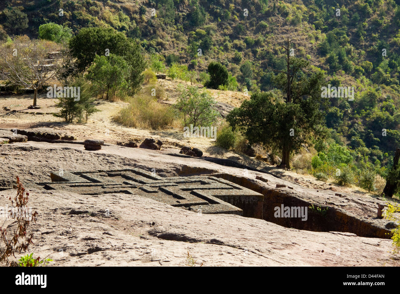 Bet Giorgis Church Lalibela Ethiopia Africa Stock Photo - Alamy
