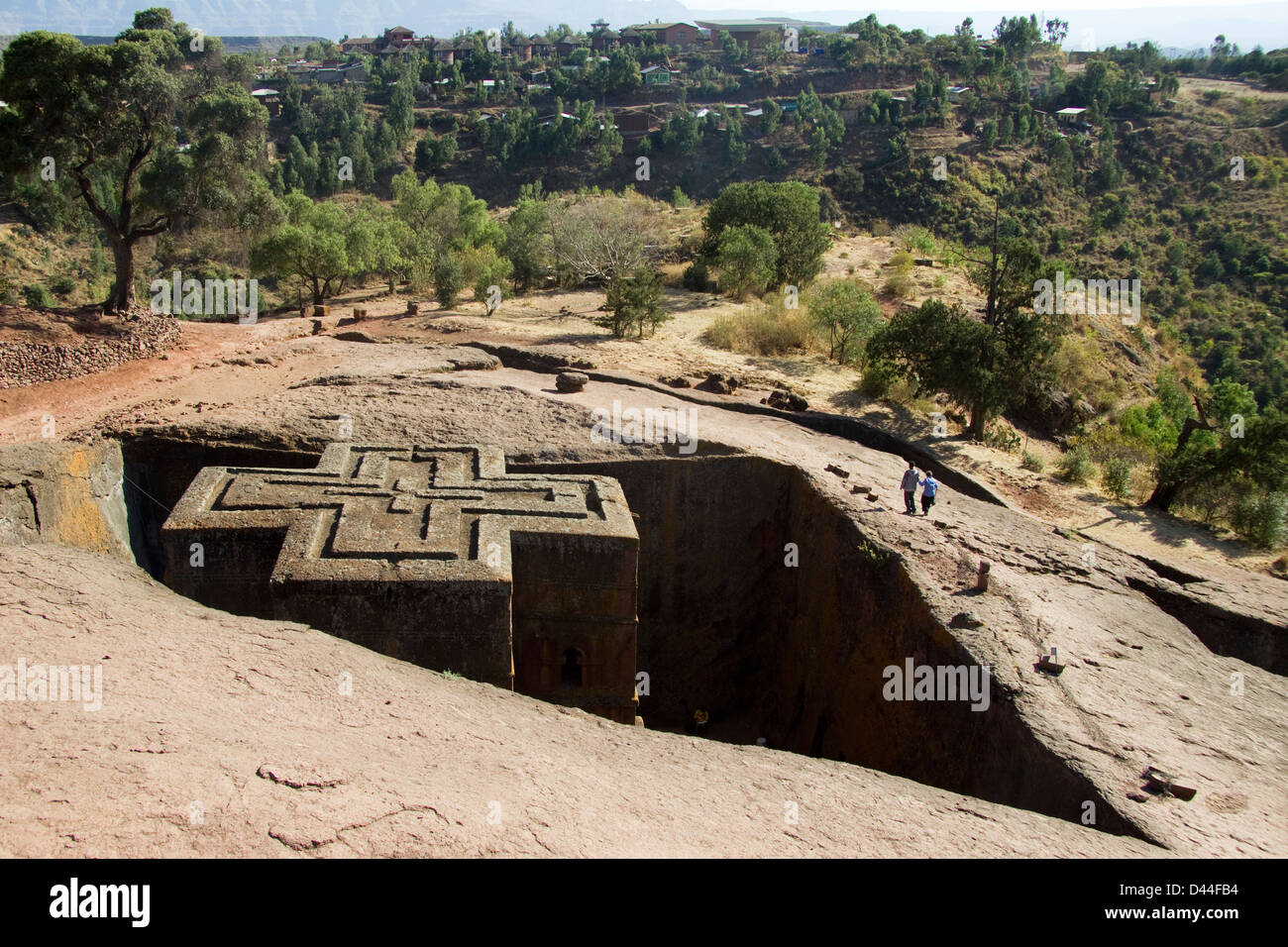 Bet Giorgis Church Lalibela Ethiopia Africa Stock Photo - Alamy