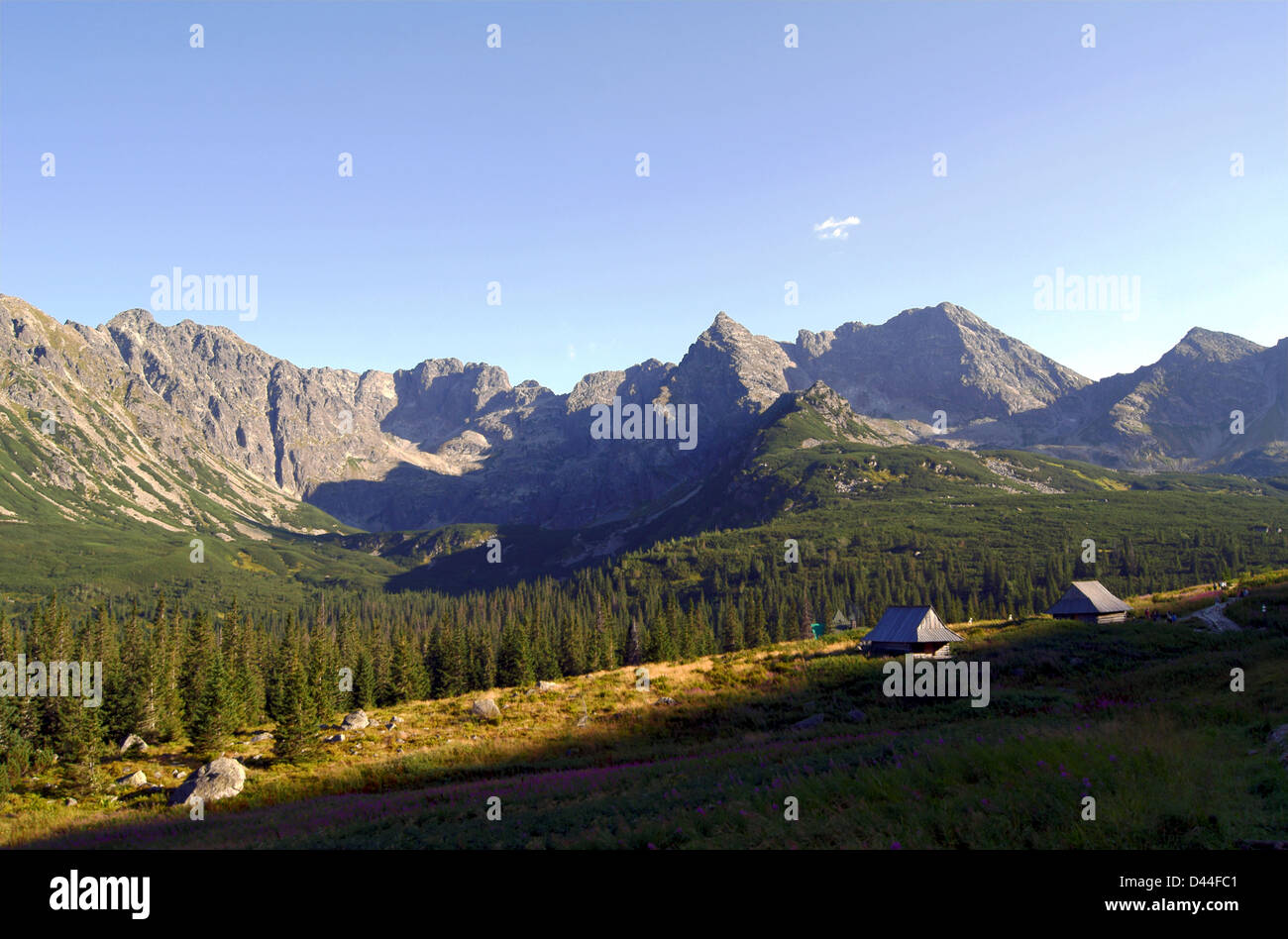Old chalet mountains hi-res stock photography and images - Alamy