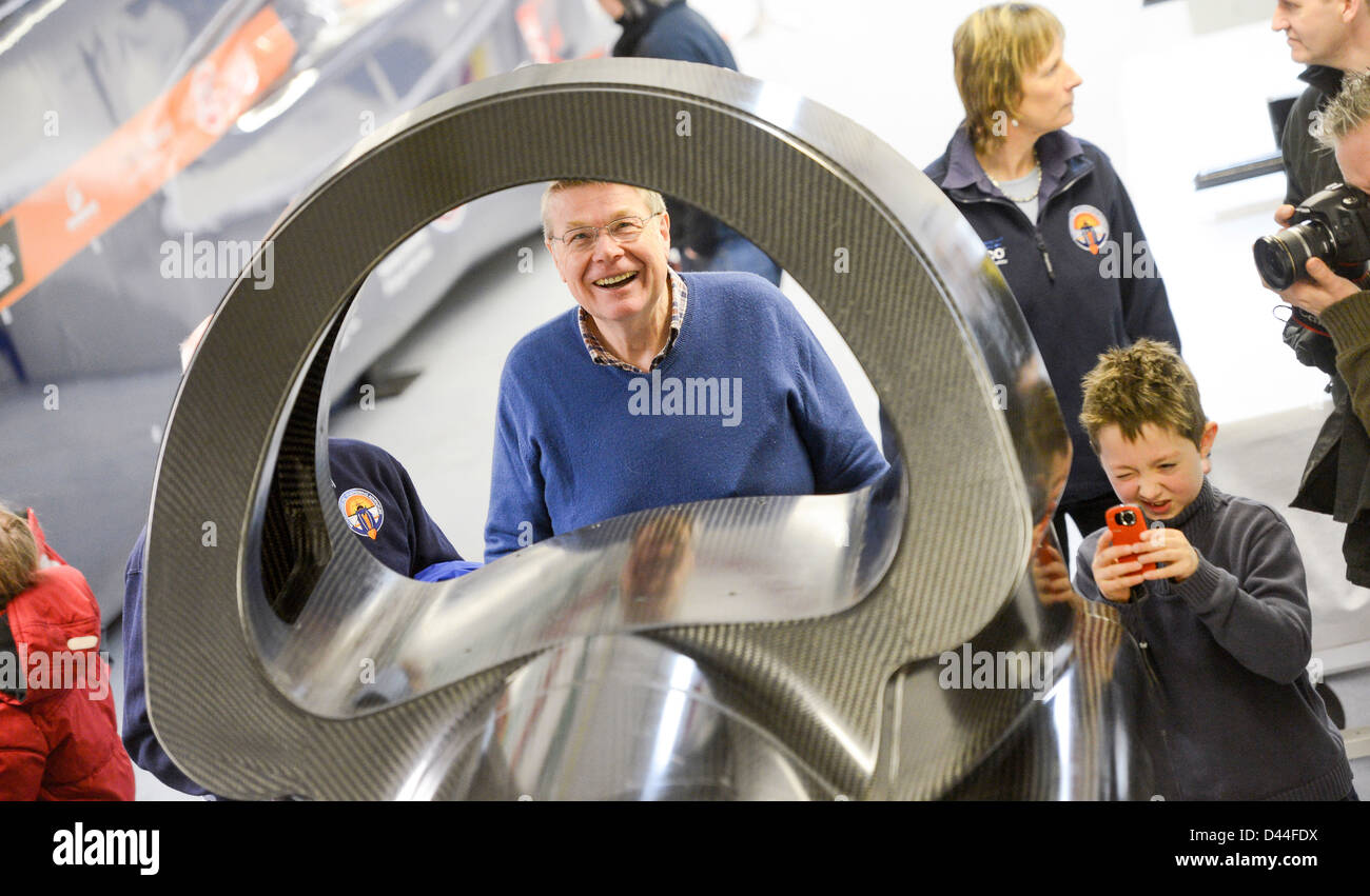 The driver's tub for the record attempt super sonic car Bloodhound SSC ...
