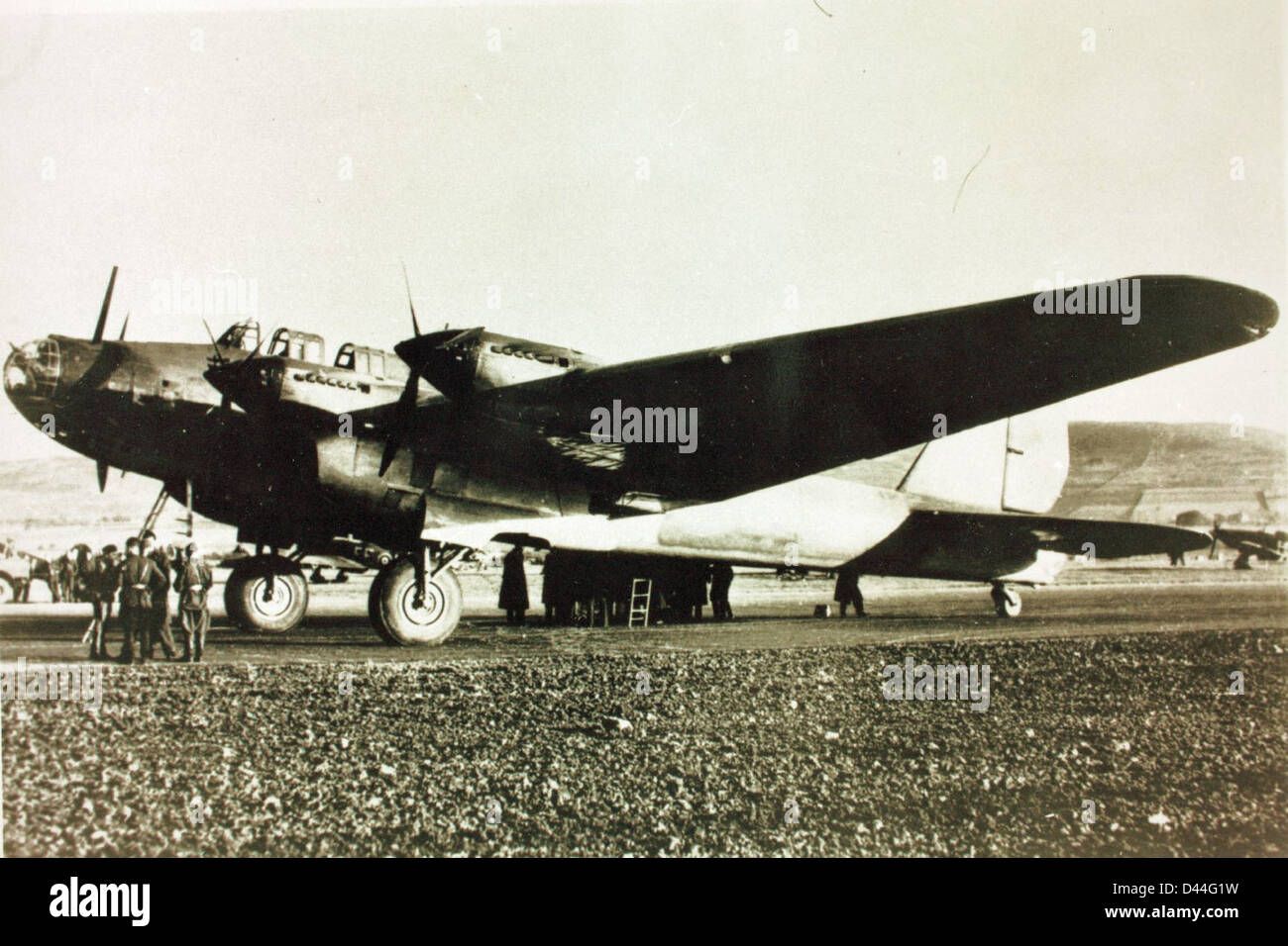 The Petlyakov Pe-8 was a Soviet long-range strategic bomber that saw ...