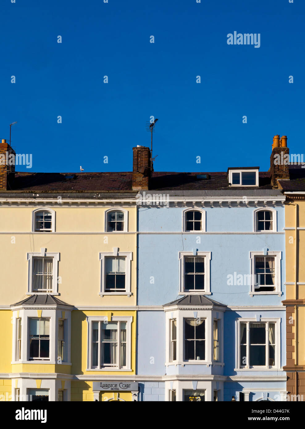 Llandudno coastal seaside town hotels hi-res stock photography and ...