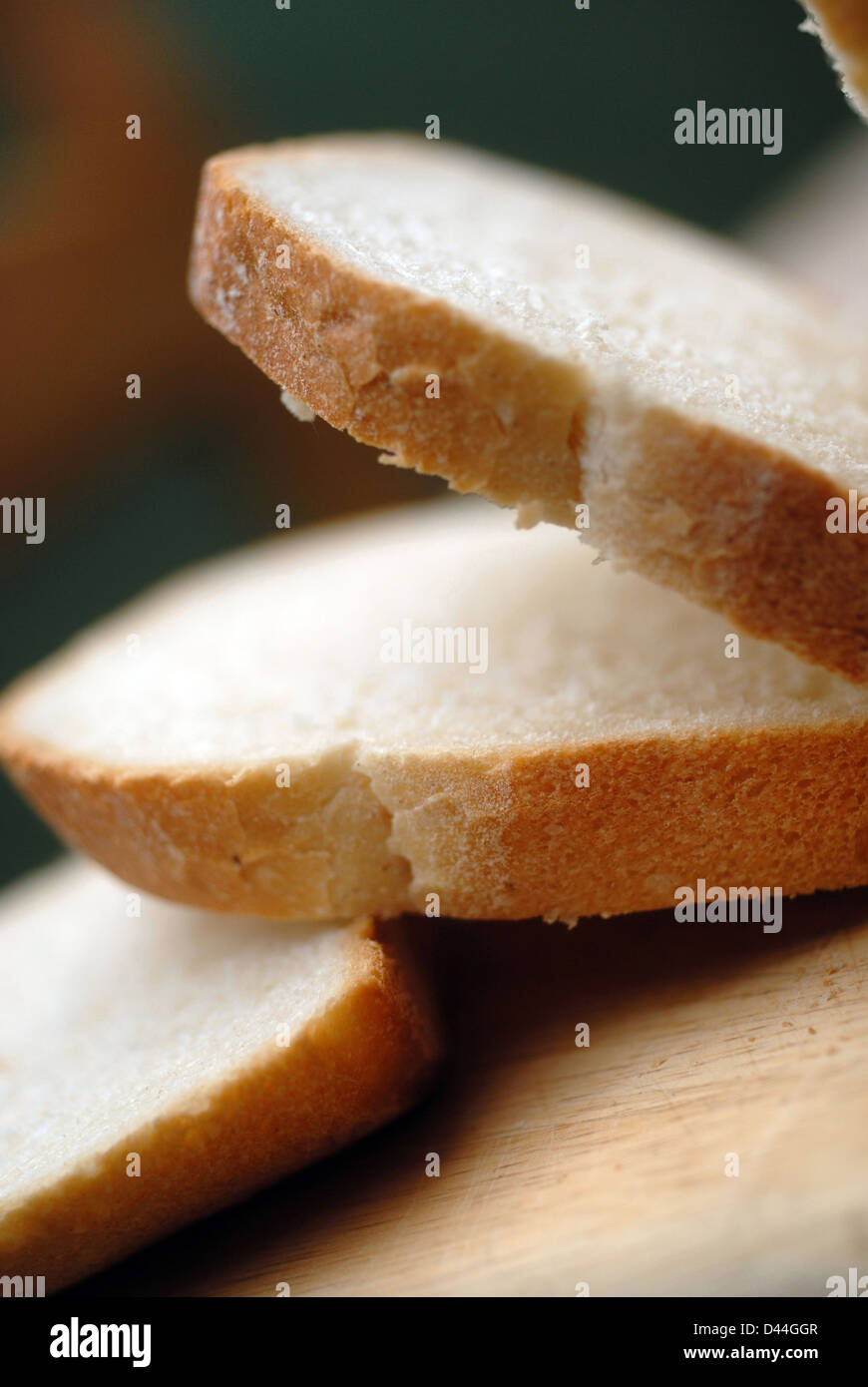Fresh sliced white bread Stock Photo - Alamy