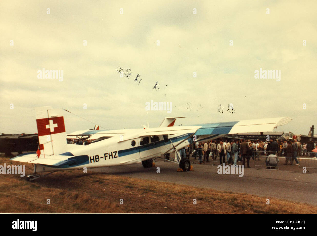 Pilatus , PC-6 A, Turbo Porter Stock Photo - Alamy