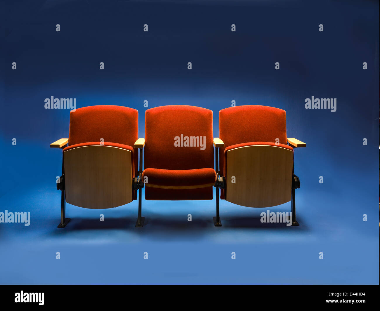Quality theatrical seating Stock Photo - Alamy