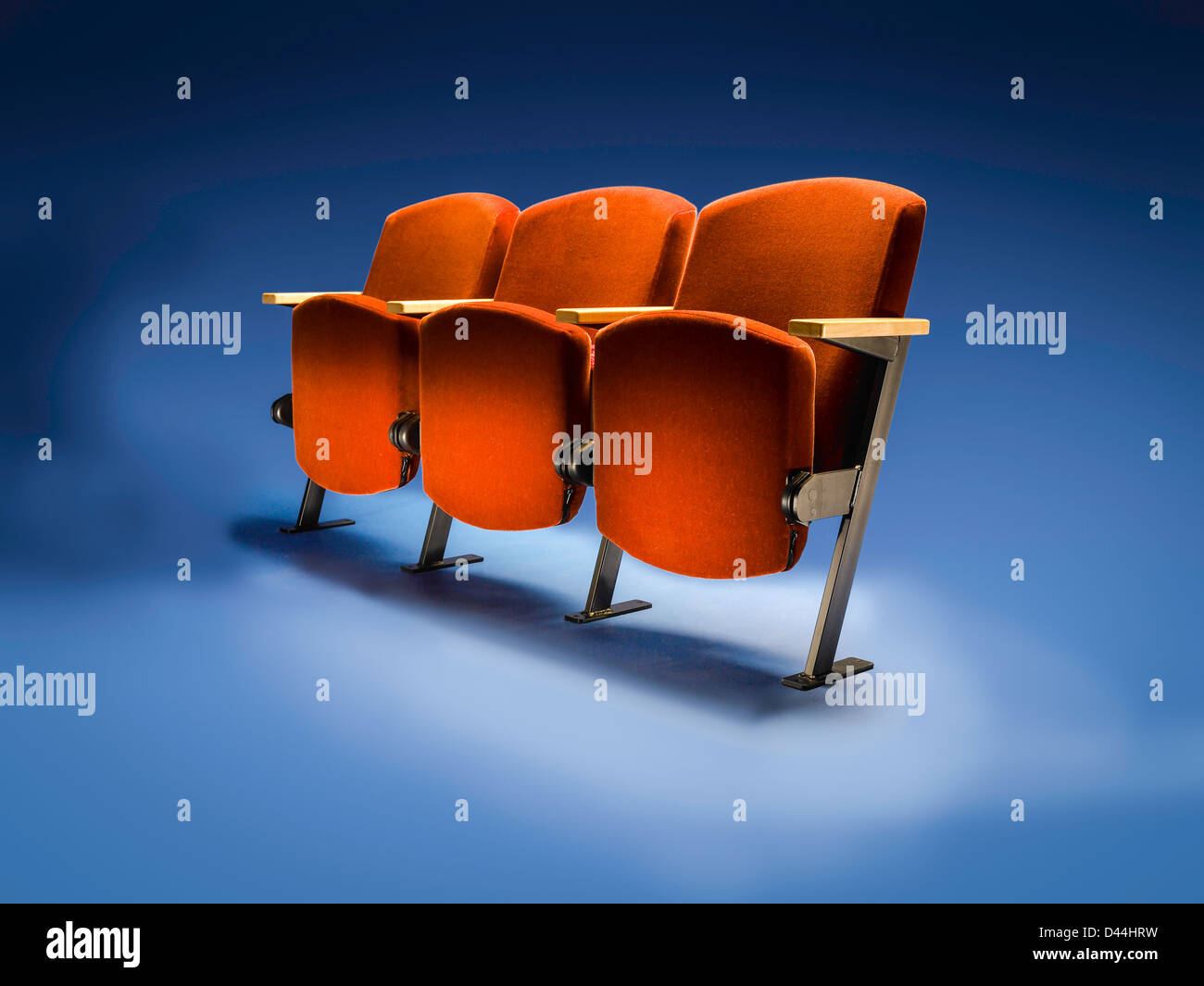 Quality theatrical seating Stock Photo - Alamy