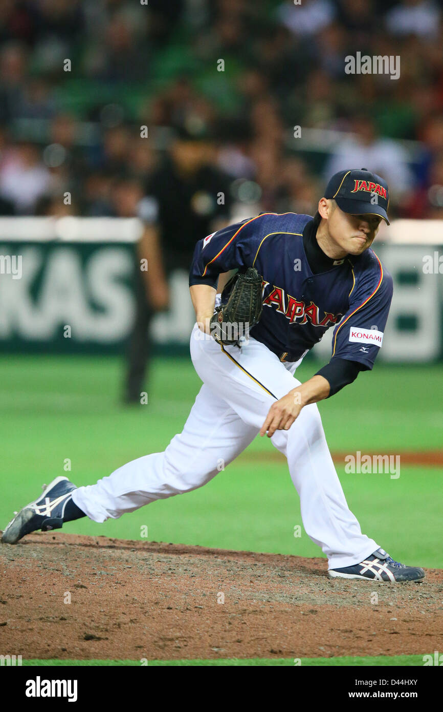 Toshiya Sugiuchi (JPN), MARCH 2, 2013 - WBC : 2013 World Baseball ...